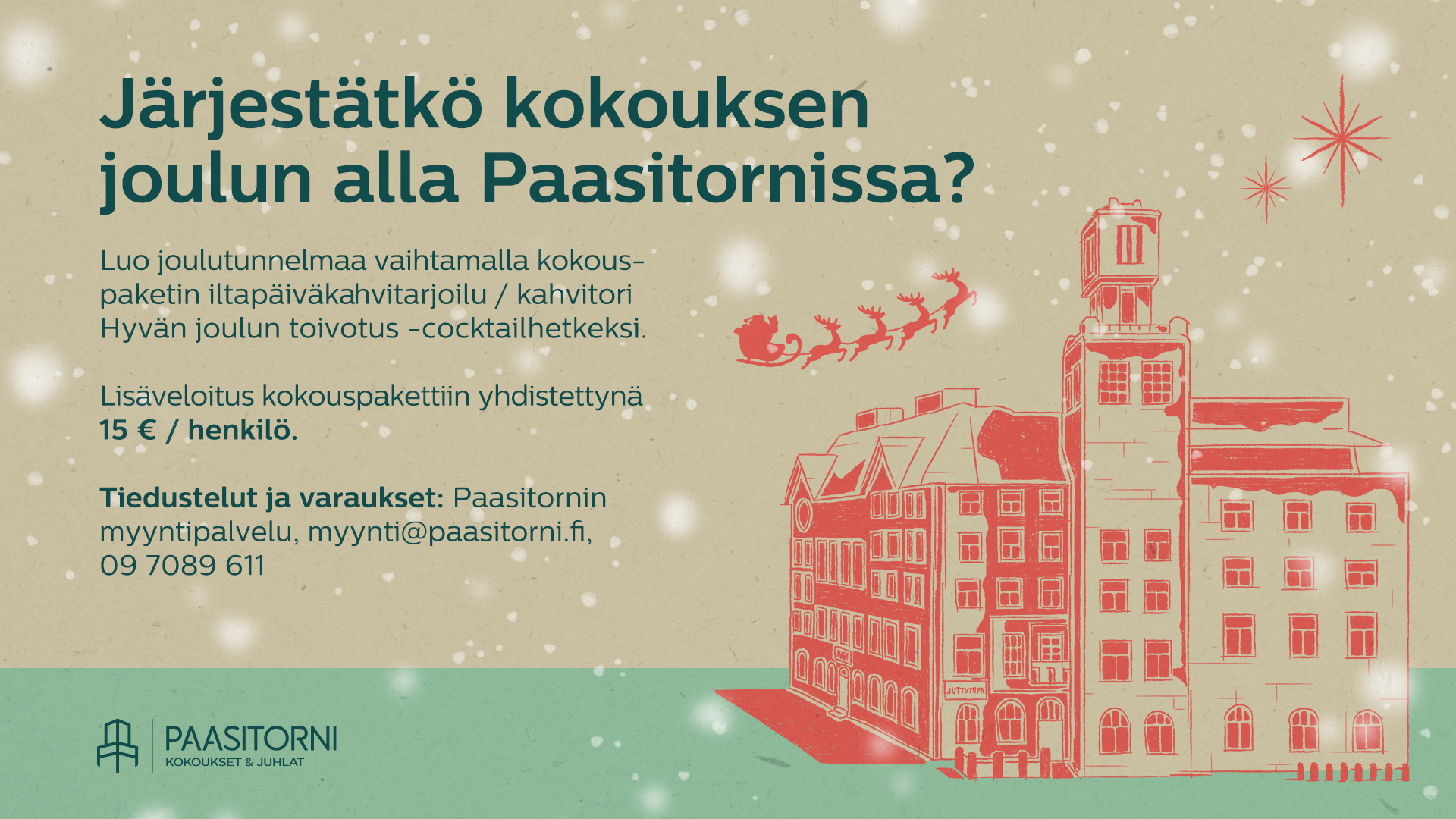 Paasitornin joulu 2022 | Paasitorni